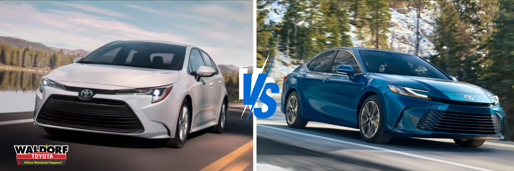 2025 Corolla vs 2025 Camry - Waldorf Toyota
